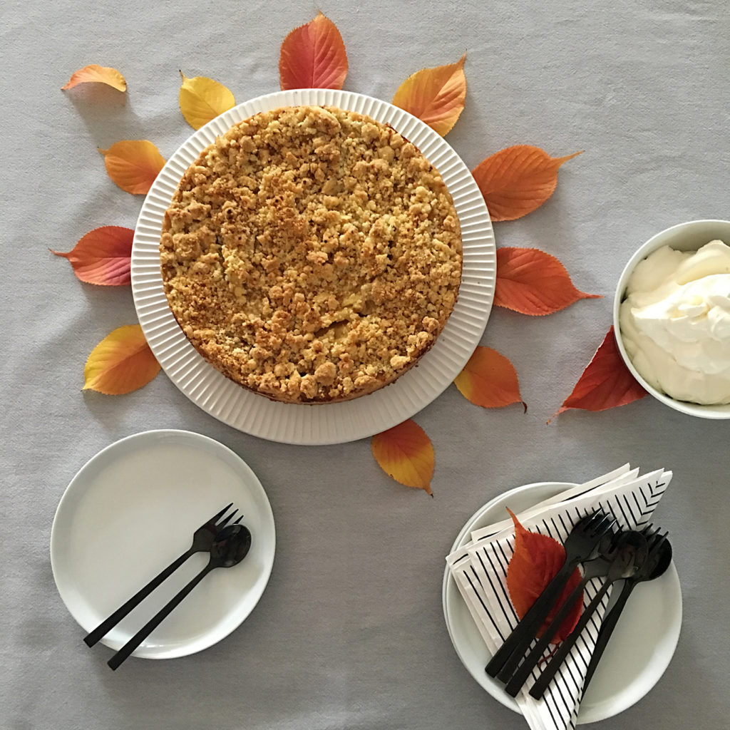 Apfelstreuselkuchen - makajumy.de