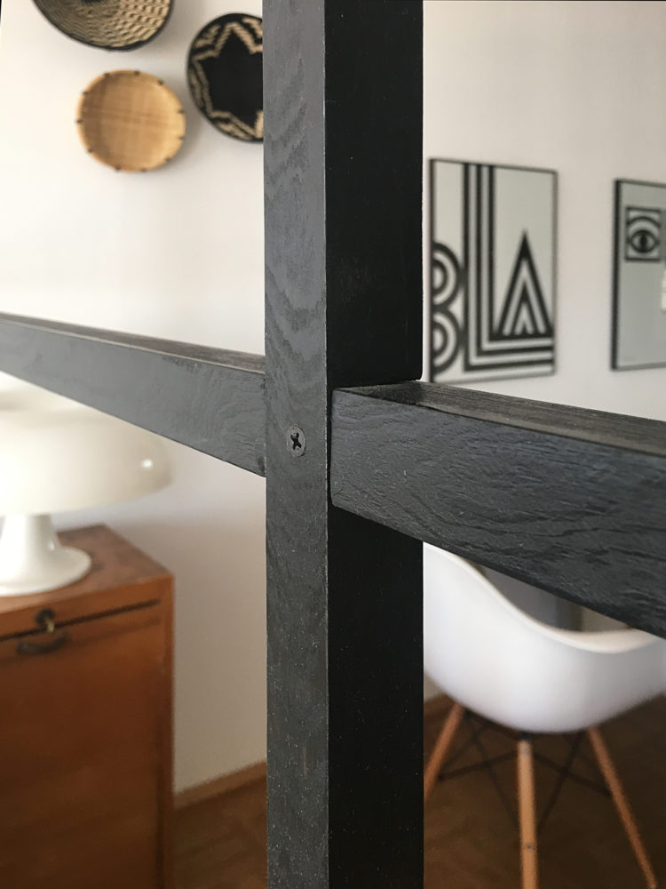 DIY Raumtrenner im Industrial Look - makajumy.de