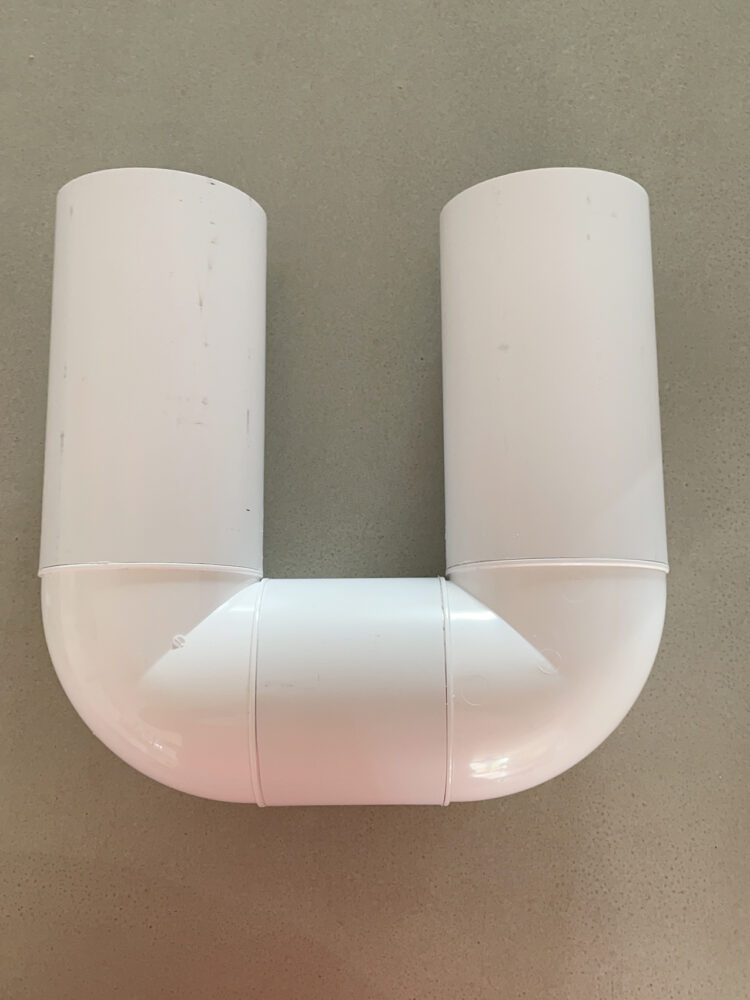 Vase in U-Form als DIY - makajumy.de